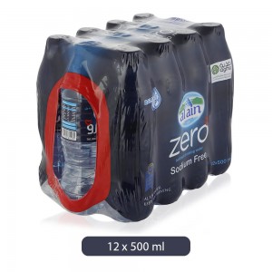 Al Ain Zero Sodium Drinking Water - 12 x 500 ml | Nextbuy.ae