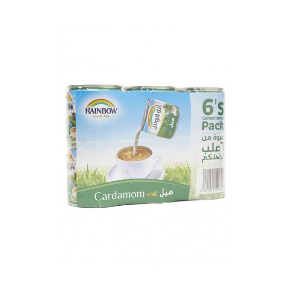 rainbow Milk With Cardamom Convenience Pack 6x170 ml | Nextbuy.ae