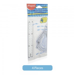 Maped Geometry Set - 4 Pieces | Nextbuy.ae