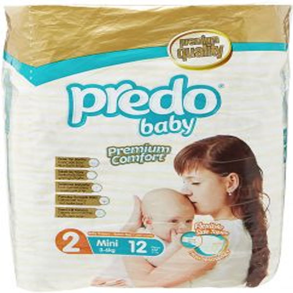 Predo Baby Diapers, Size 2 | Nextbuy.ae