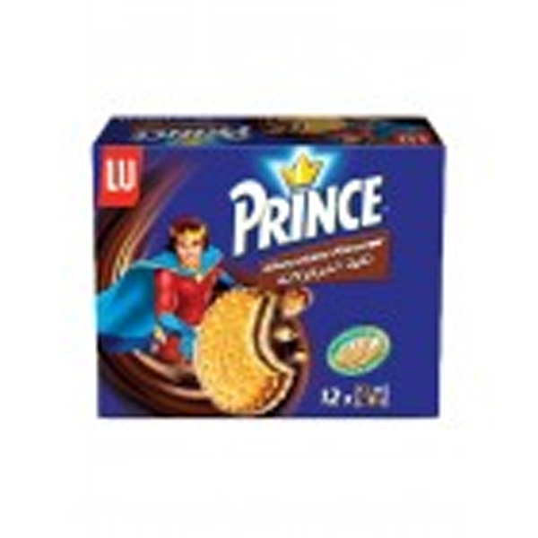 Lu Prince Cream Biscuit Value Pack - Chocolate Flavour 12x40 g | Nextbuy.ae