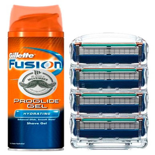 Gillette Fusion Proglide Cartridges Hydrating Mini Shave Gel | Nextbuy.ae