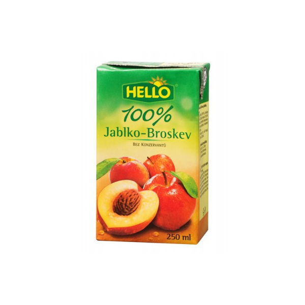 Hello Apple and Peach Juice | Nextbuy.ae
